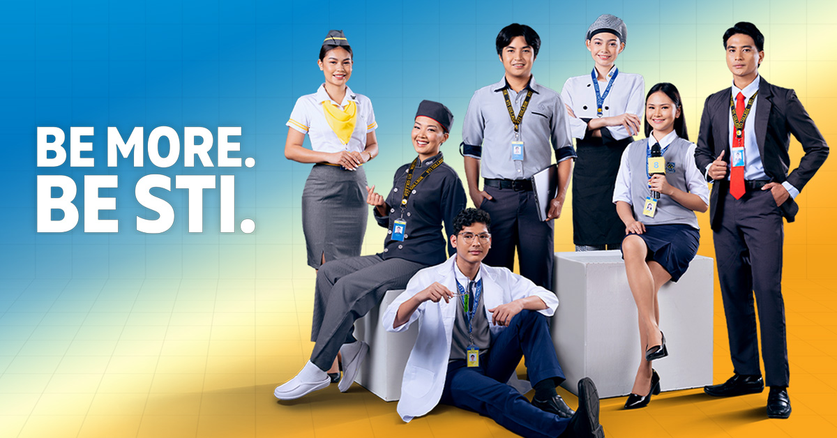 STI College. Be Future-Ready. Be STI.