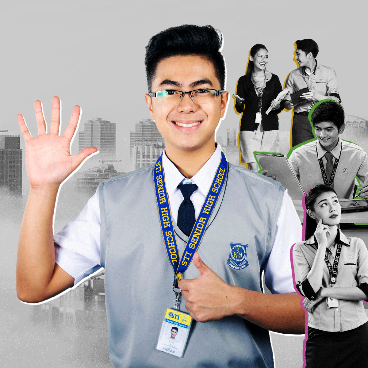 STI College. Be Future-Ready. Be STI.